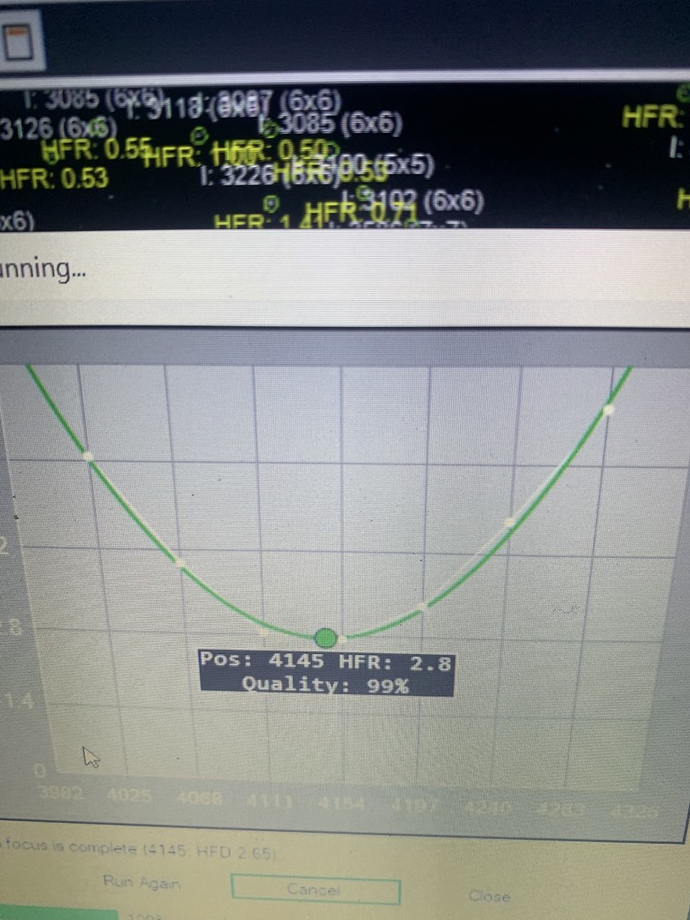 First Autofocus - Auto Focus - Main Sequence Software