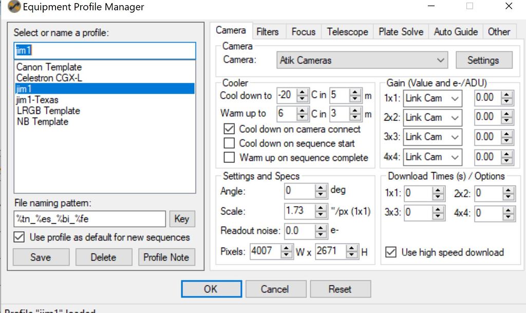 Mosaics without camera rotation - Sequence Generator - Main Sequence Software