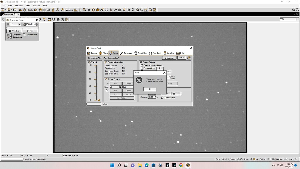 Planewave PW3 focuser does not connect - Equipment Compatibility - Main Sequence Software