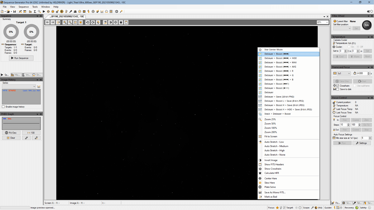 Debayering in SGP? - Sequence Generator - Main Sequence Software