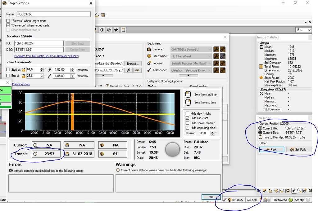 Time use SGP versus Time use Windows - Sequence Generator - Main Sequence Software