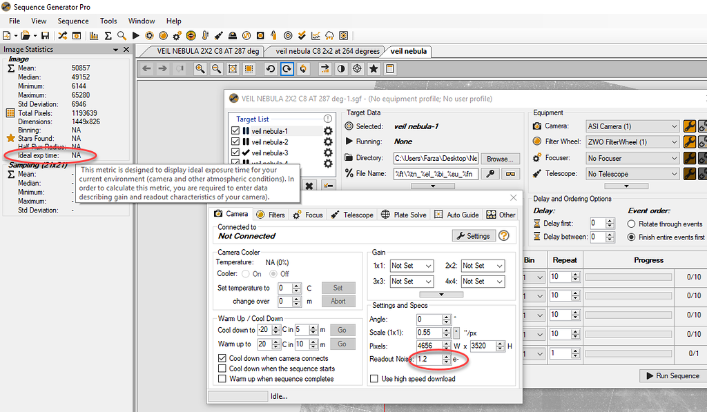 Ideal Exposure - Sequence Generator - Main Sequence Software
