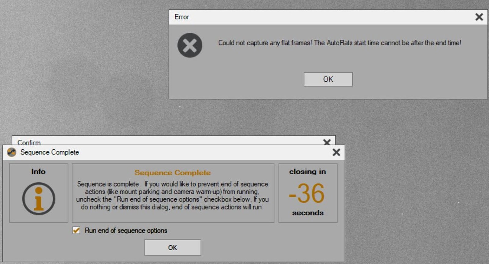 Taking Flats in Existing Sequence during Unsafe Conditions? - Sequence Generator - Main Sequence ...