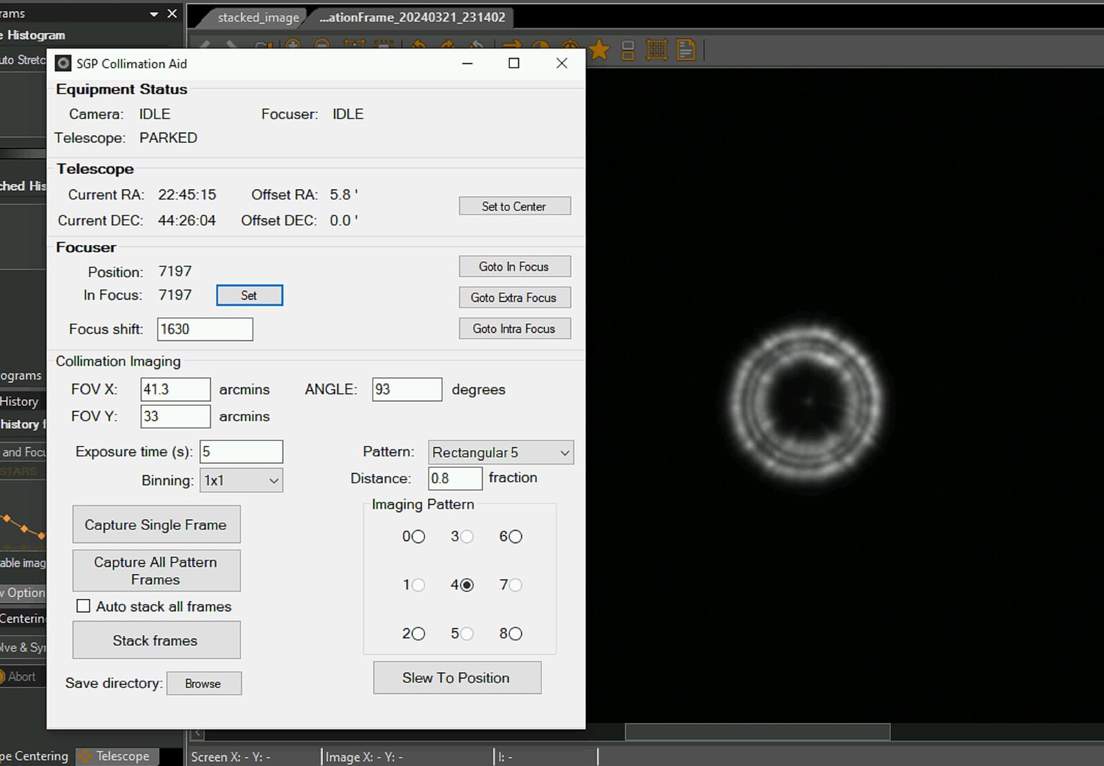 SGP Collimation Aid and Skywave Collimator - General - Main Sequence Software