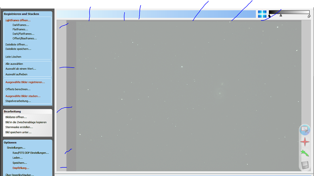Black bars, after picture - Sequencing - Main Sequence Software