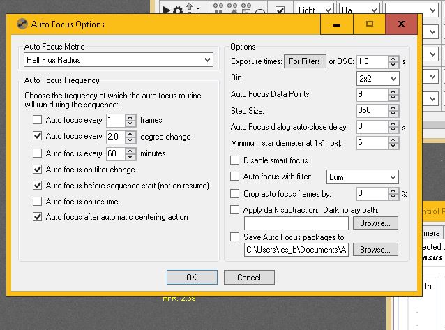 Why does SGP focus twice? - Sequence Generator - Main Sequence Software